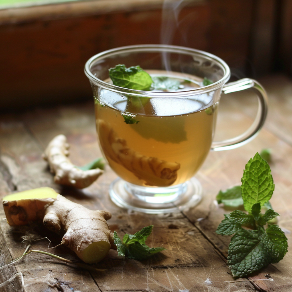 Peppermint and Ginger Tea – Check My Body Health Singapore